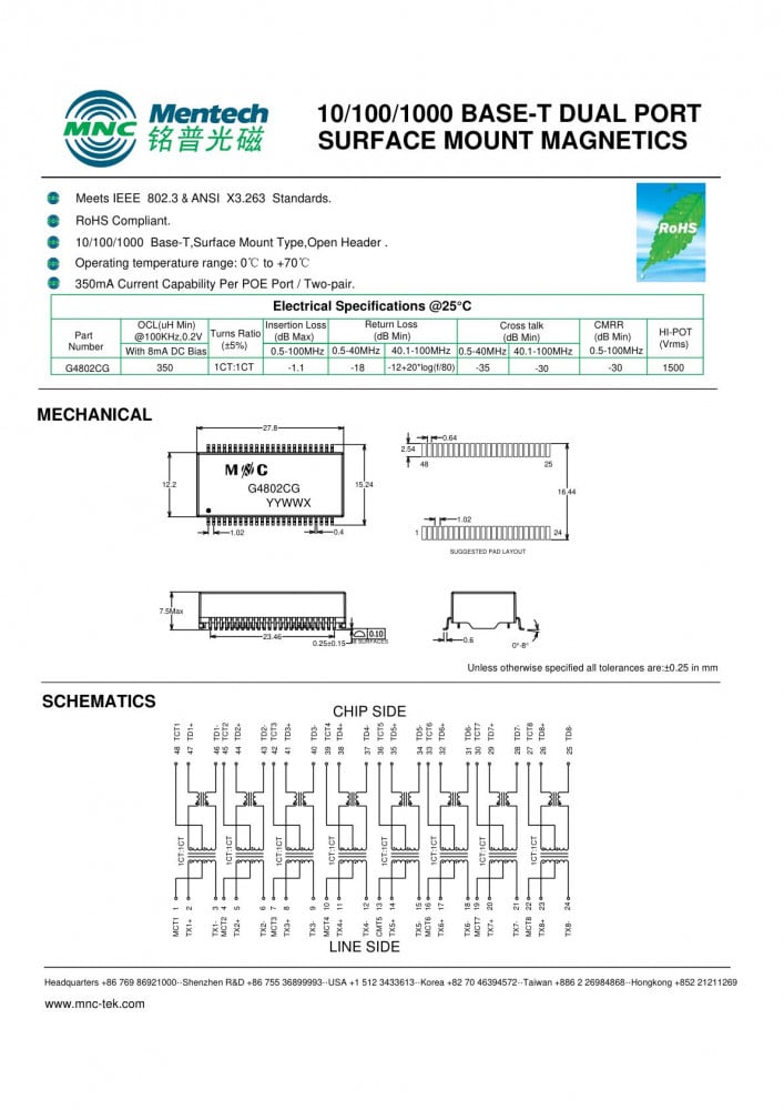 G4802CG technical document page