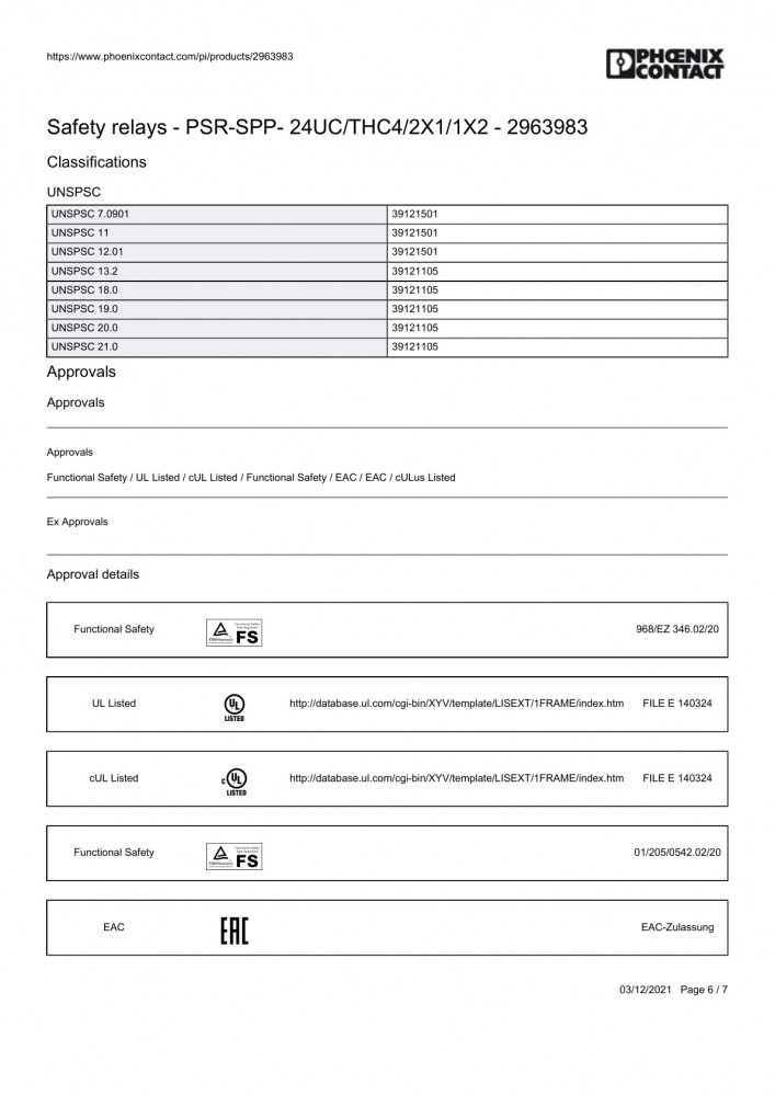Phoenix Contact 2963983 datasheet page 6