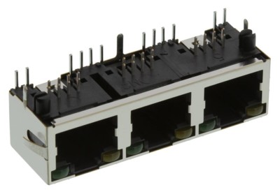 Amphenol RJMG2012211A0FR Modular Ethernet Connector Jack