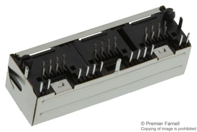 Amphenol RJHSE538103 Modular Ethernet Connector Jack for sale