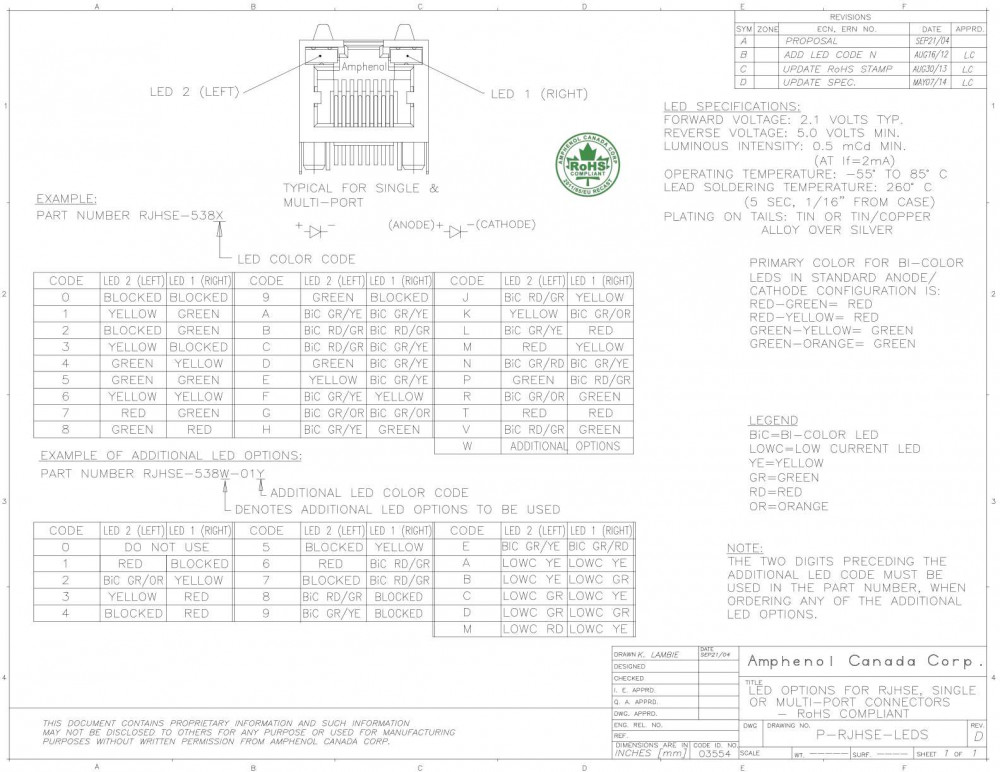 RJHSE538103 technical drawing page 2
