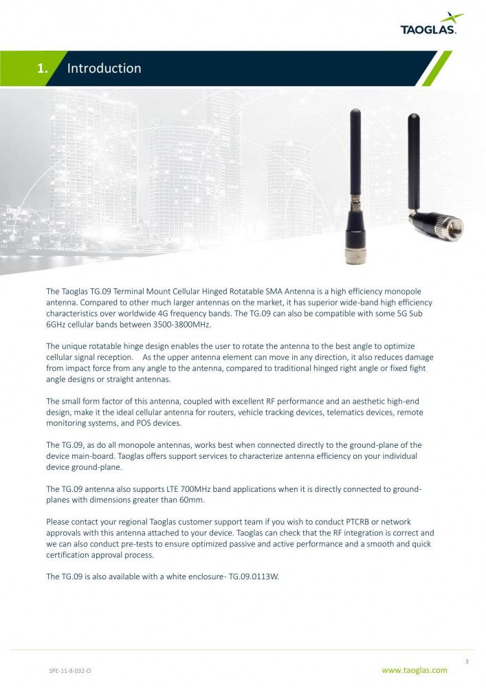 TG.09.0113 datasheet page 3