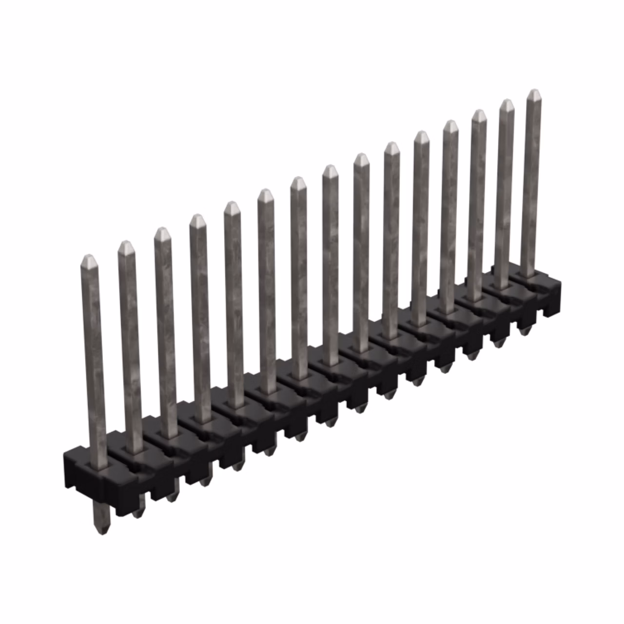 KK 396 Breakaway Header, Vertical, 15 Circuits, Matte Tin (Sn) Plating, Pin Length 26.21mm for sale