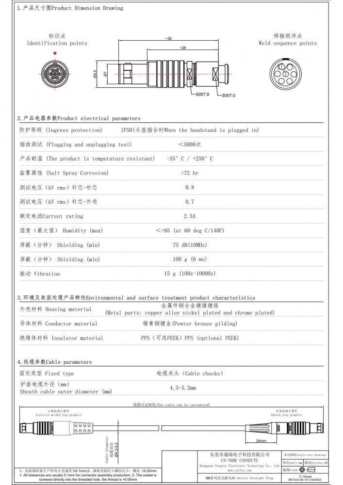 LICQ BR.FGG.0B.107.CSAD52Z technical document page 1