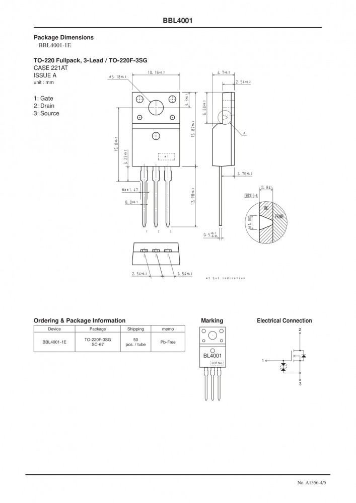 BBL4001 datasheet page 4