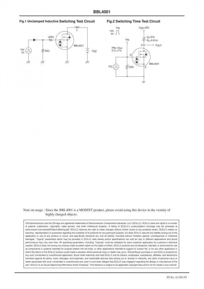 BBL4001 datasheet page 5