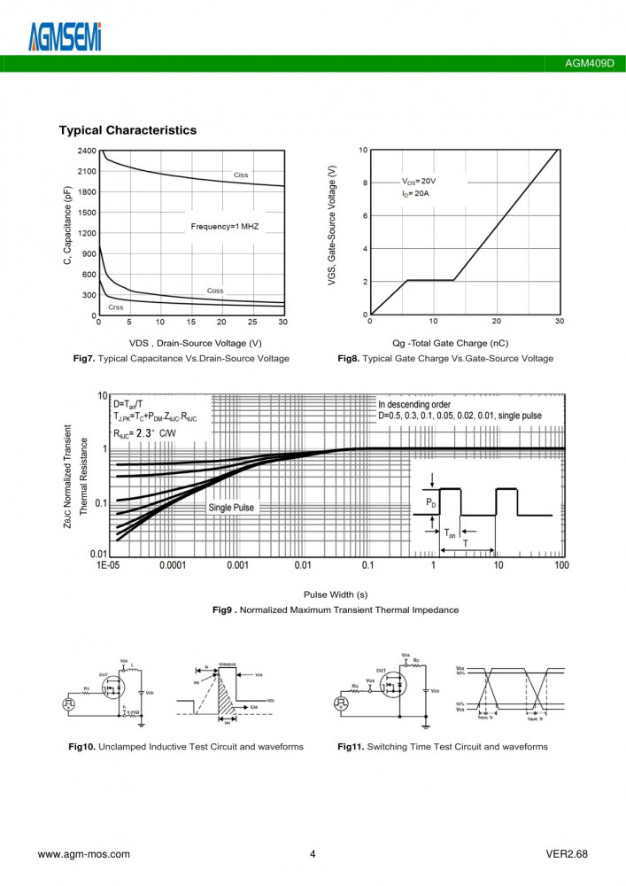 AGM409D datasheet page 4