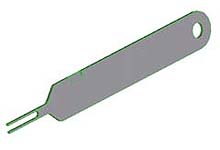 Extraction Tool for Terminals with Opener for sale