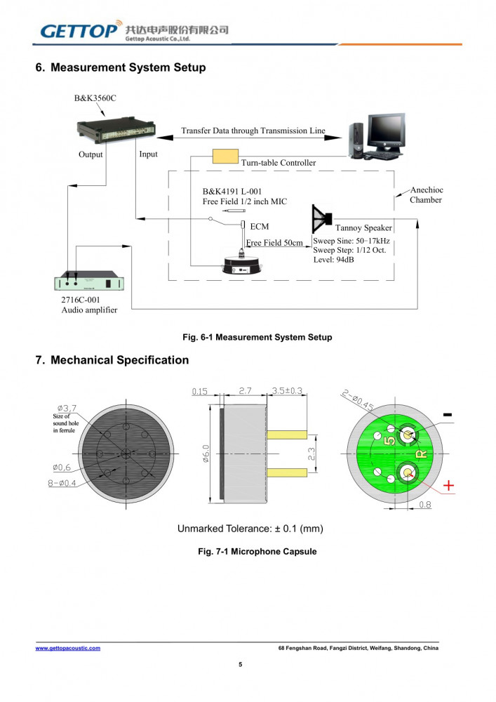 Gettop specification page 6