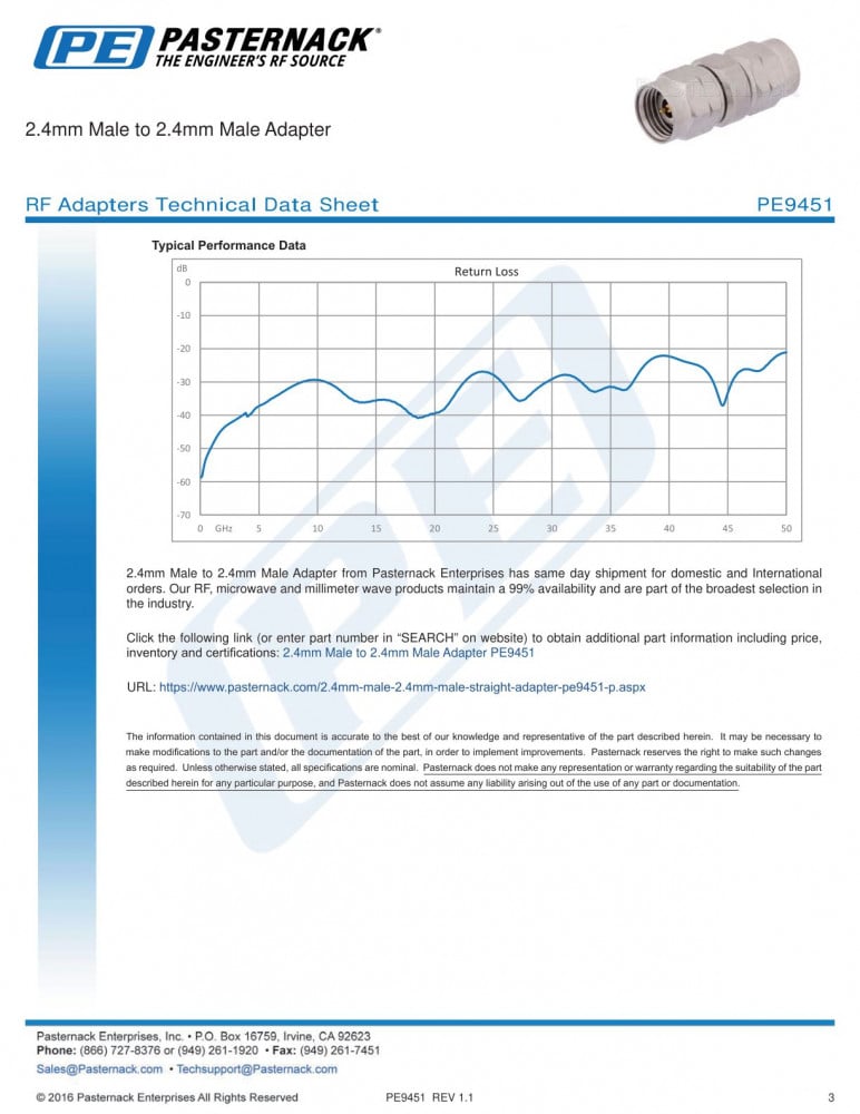 PE9451 technical document page 3