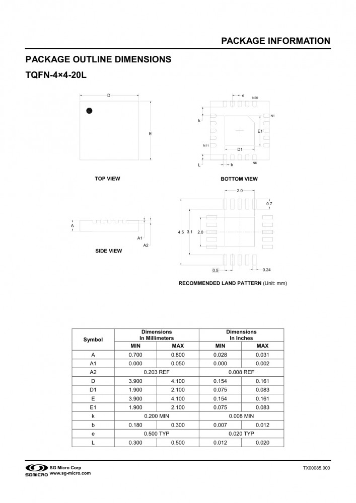 SGM4914 datasheet page 10