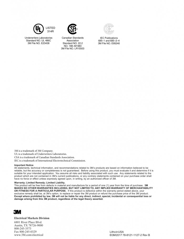 3M B/G+POUCH technical document page 3