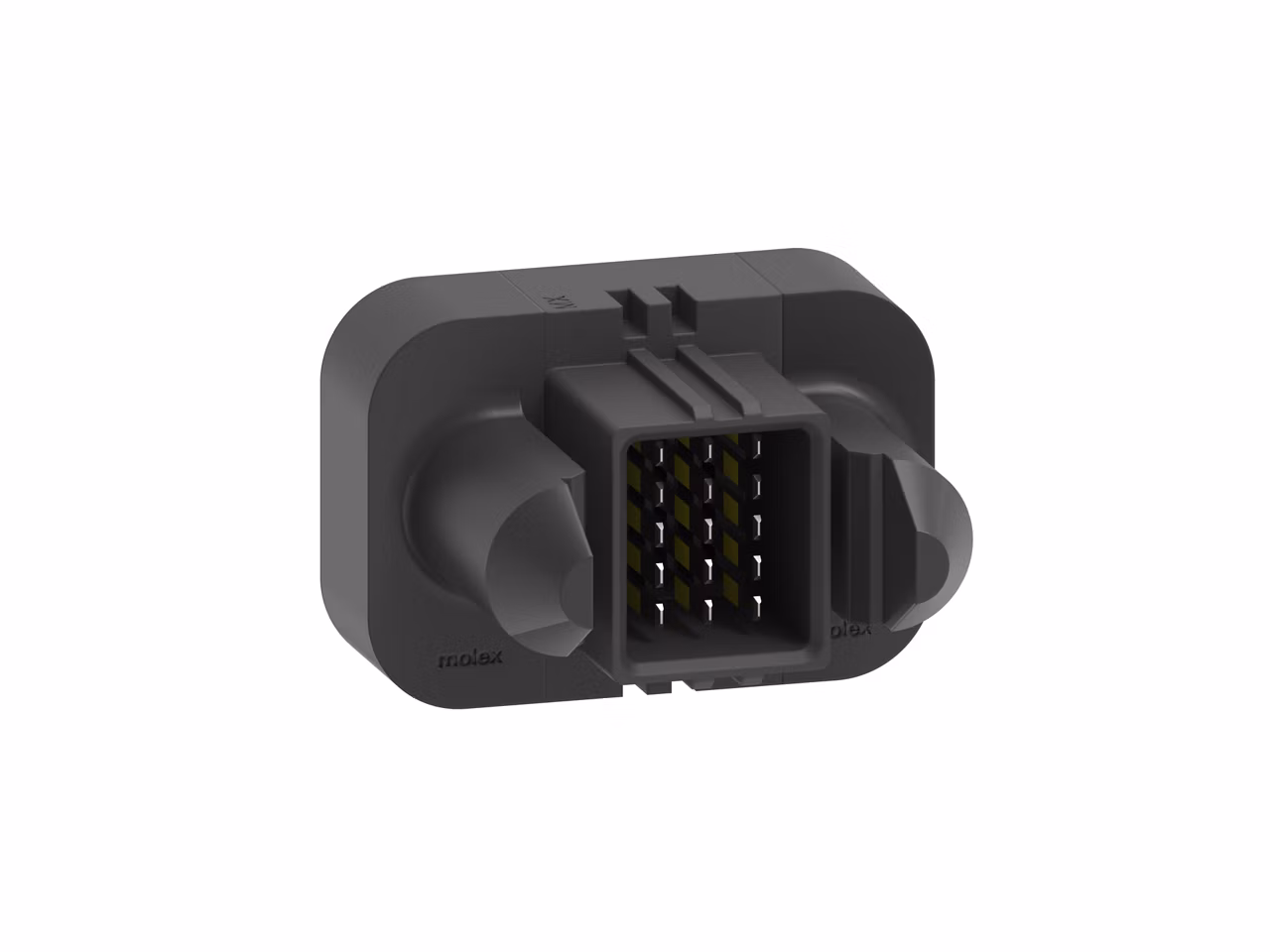 EXTreme Ten60Power Vertical Receptacle with Guides, 2 Split Power Circuits, 30 Signal Circuits