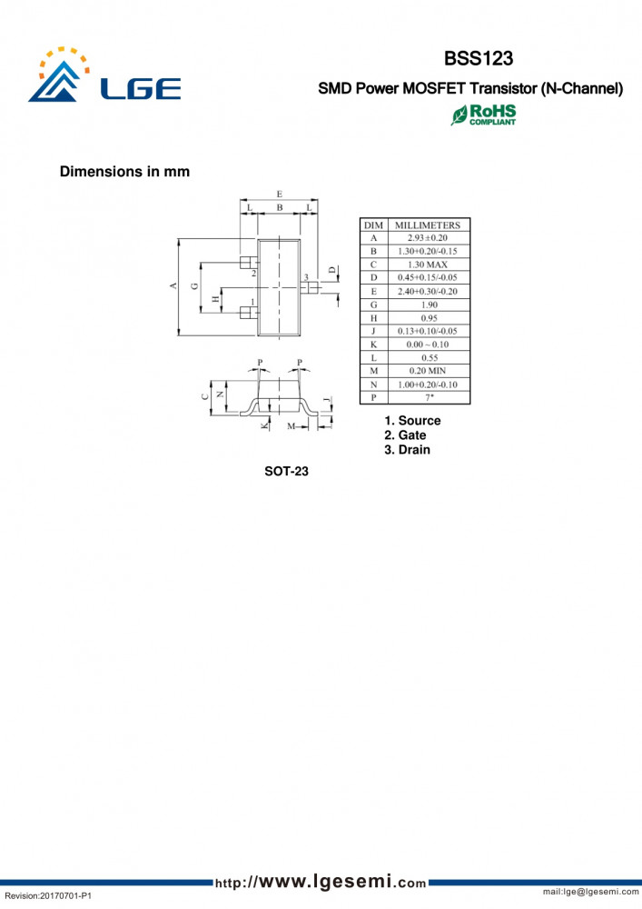 LGE BSS123 datasheet page 5