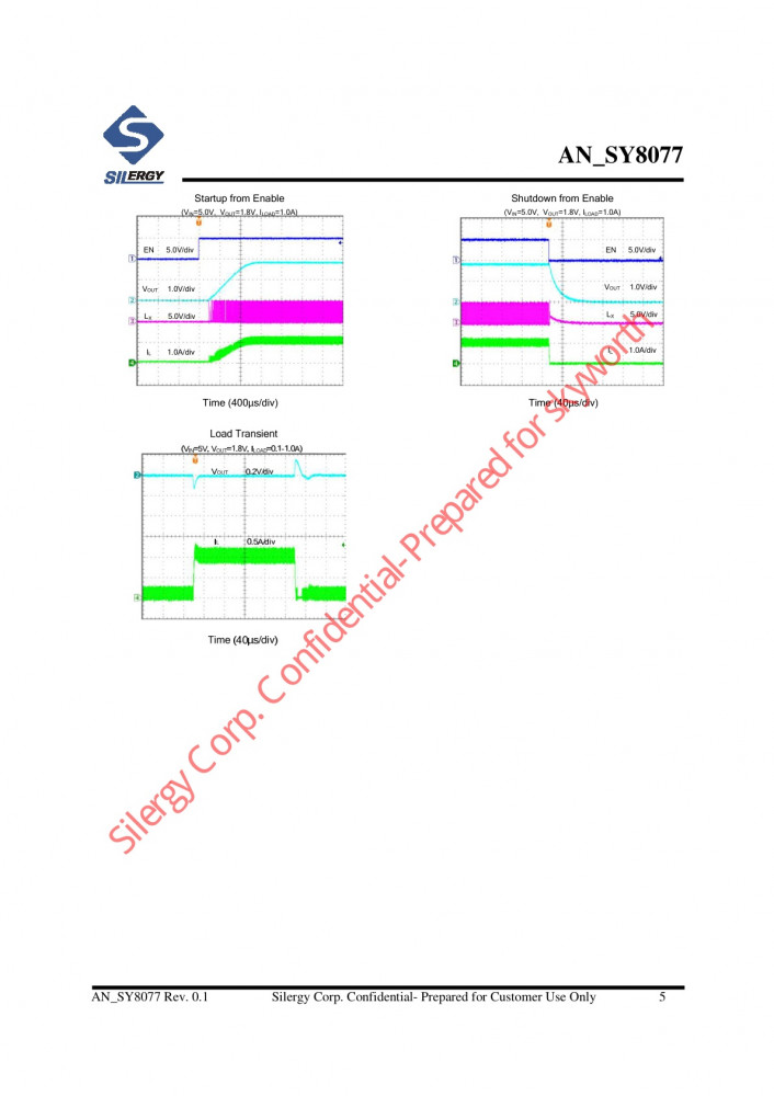 SY8077AAC datasheet page 5