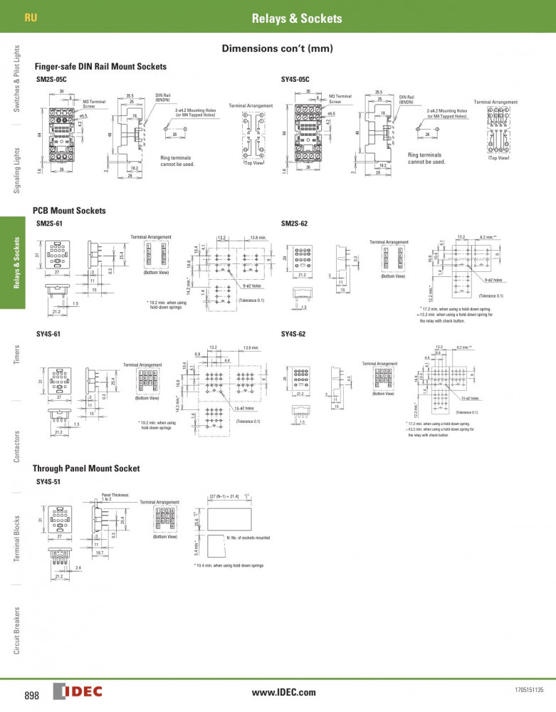IDEC RU Series datasheet page 9