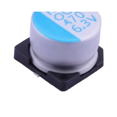 Lelon OCV471M0JTR-0812 Aluminum-Polymer Capacitor