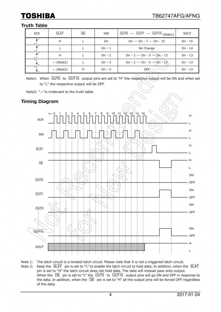 TB62747AFG datasheet page 4