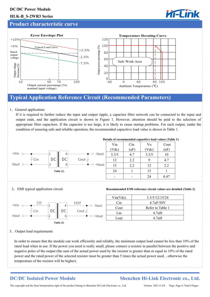 B0512S-2WR3 datasheet page 4