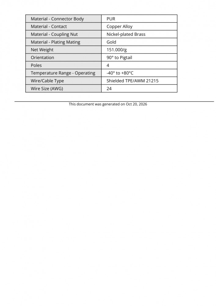 MOLEX product drawing page 3 for model 1201088788