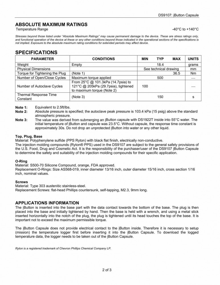 DS9107+ documentation page 2