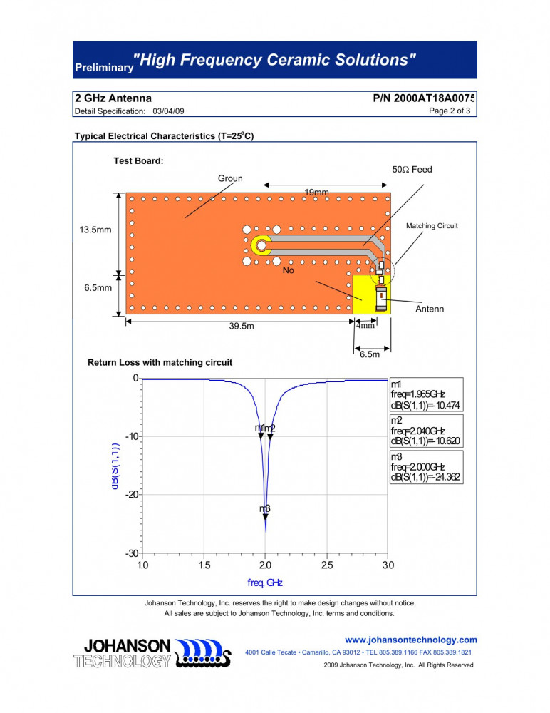 2000AT18A0075001E datasheet page 2