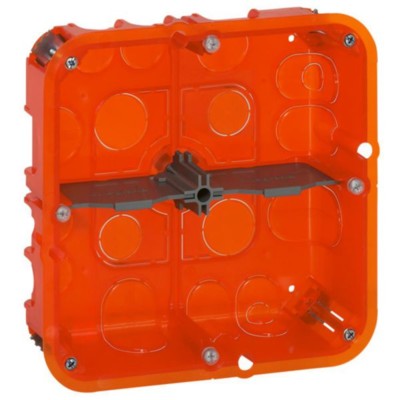 Mosaic™ - Flush mounting box Batibox - 3 modules /Vela - depth 40 mm - masonry