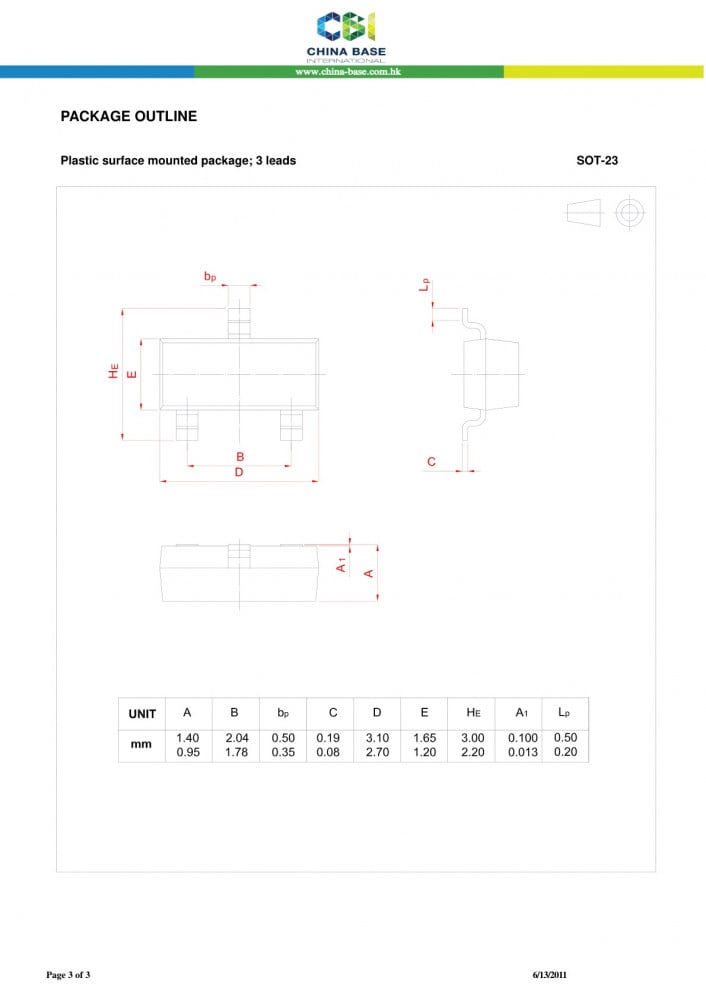 1SS181 datasheet page 3
