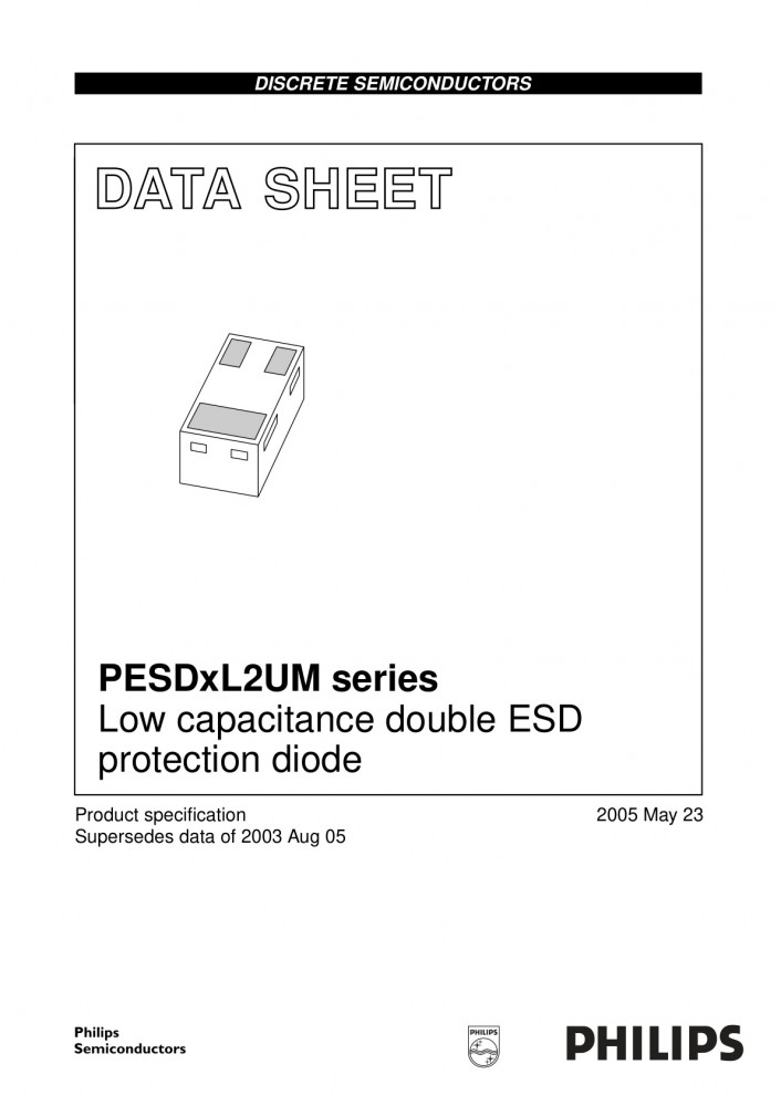 PESD3V3L2UM datasheet page 2