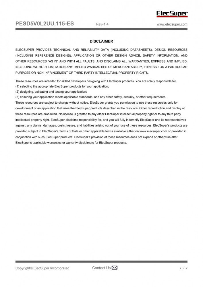 PESD5V0L2UU,115-ES datasheet page 7