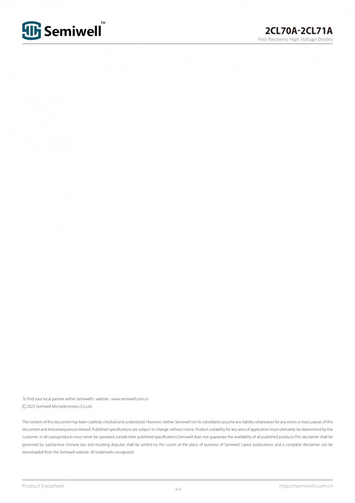 2CL70A datasheet page 4