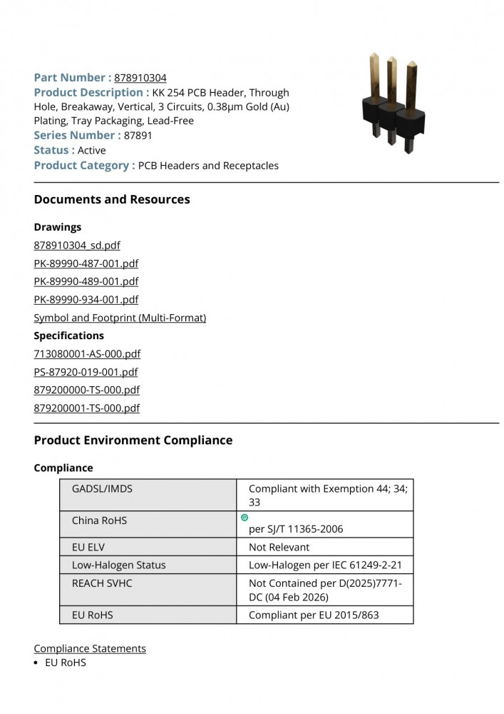 878910304 technical document preview, page 1