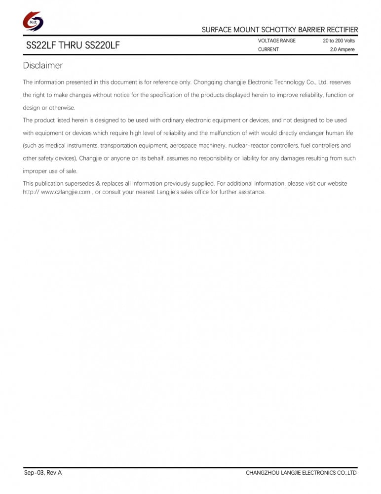 SS210L datasheet page 6