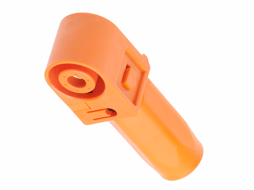 SideWize 3.40mm, 1-circuit, Red Bulkhead Connector, Flat Blade, Tray