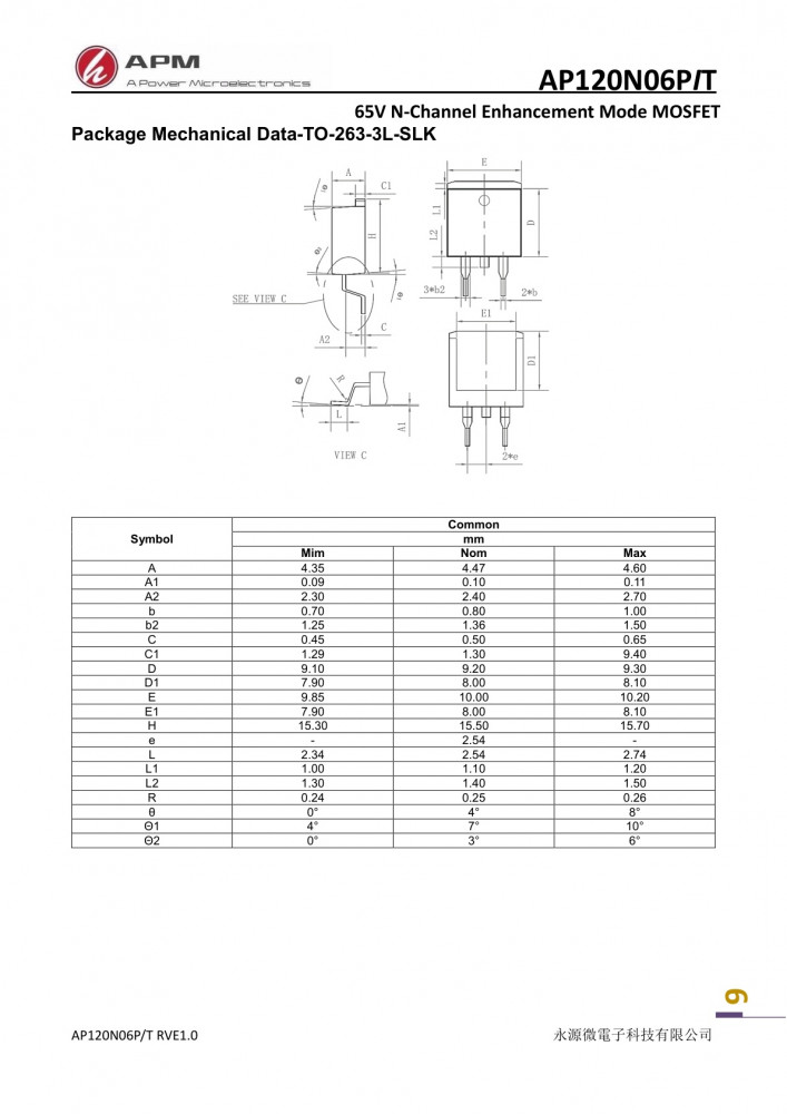 AP120N06P datasheet page 6