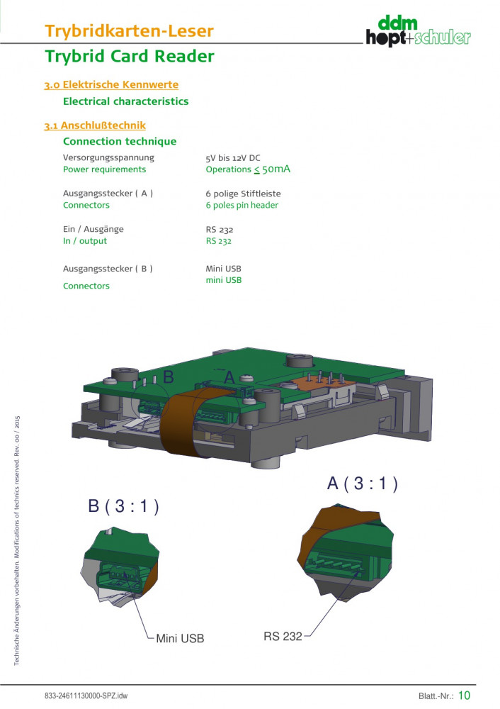 Trybrid Card Reader document page 10