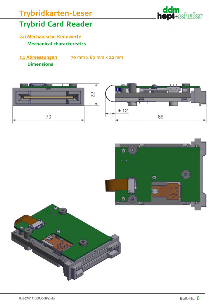 Trybrid Card Reader document page 6