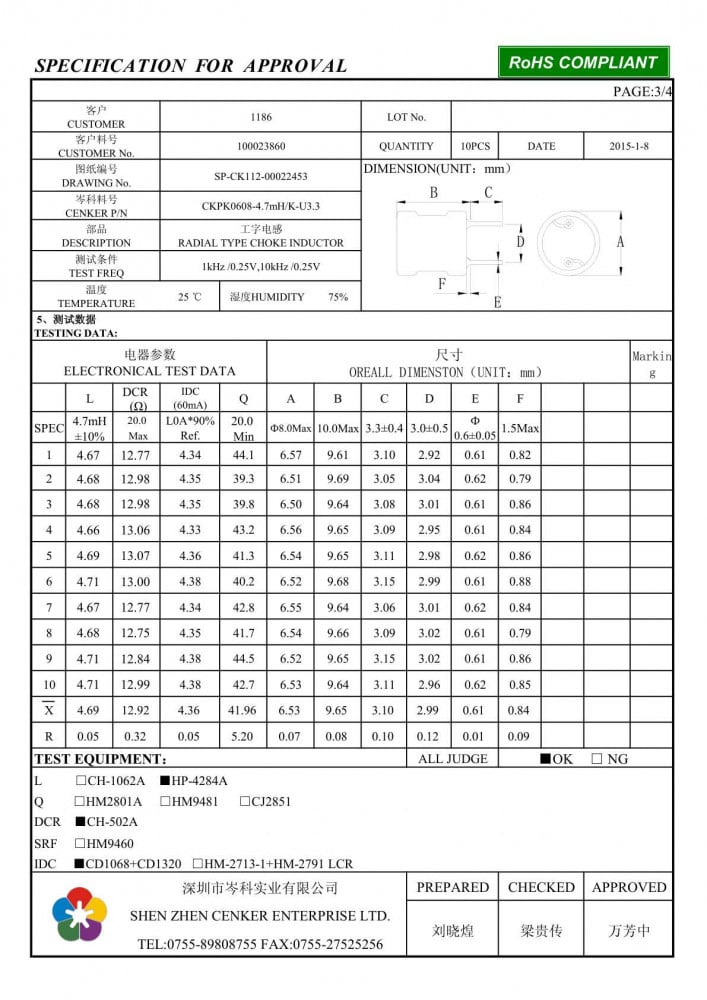 CENKER approval specification page 5