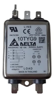 DELTA 36TYT8 Power Line Filter Module