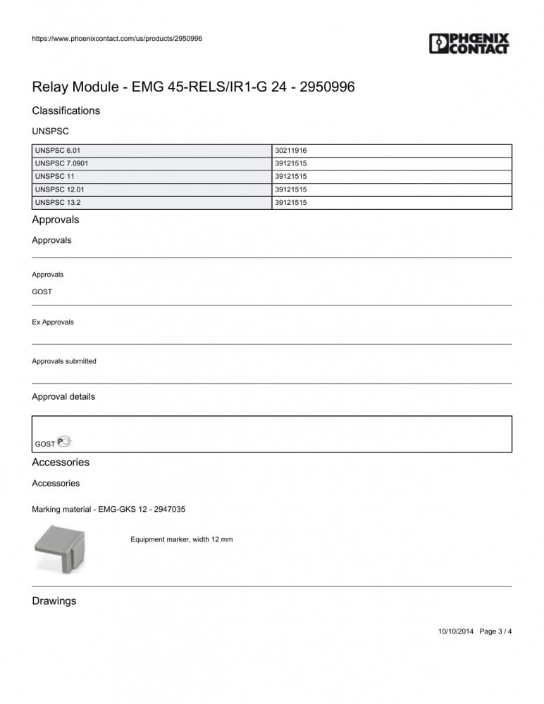 Phoenix Contact 2950996 technical document page 3