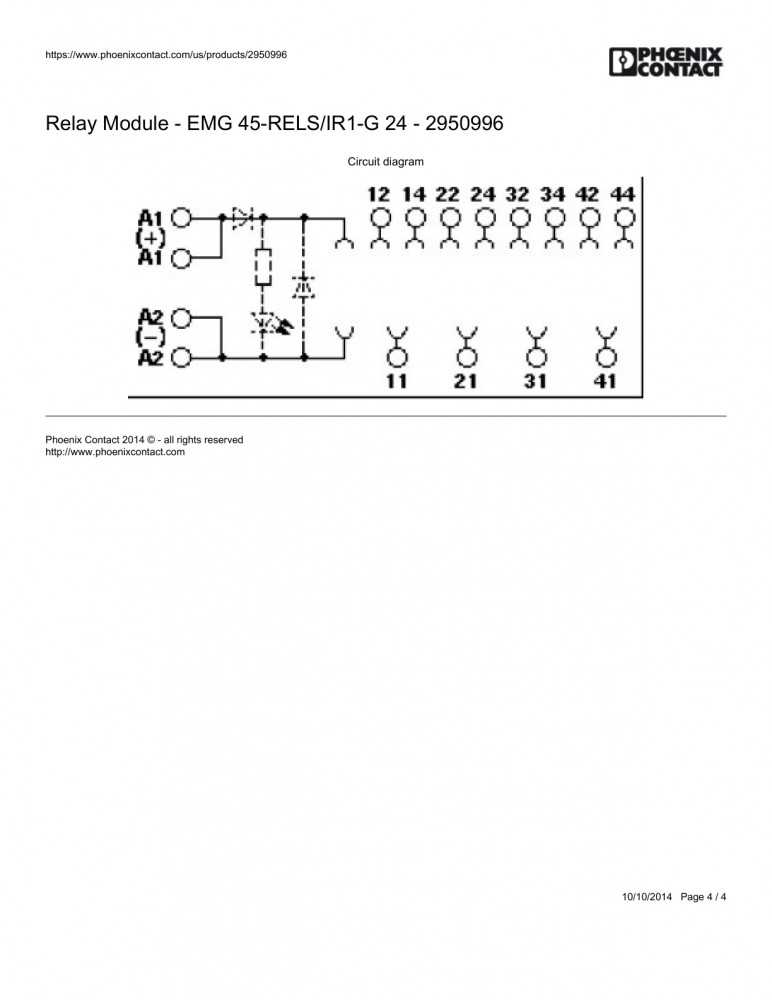 Phoenix Contact 2950996 technical document page 4