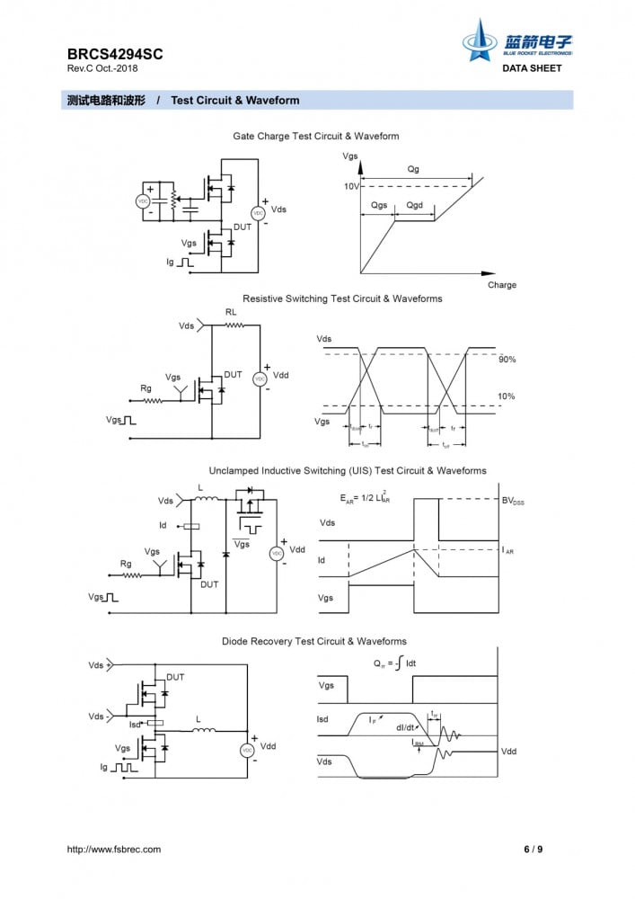 BRCS4294SC datasheet page 6