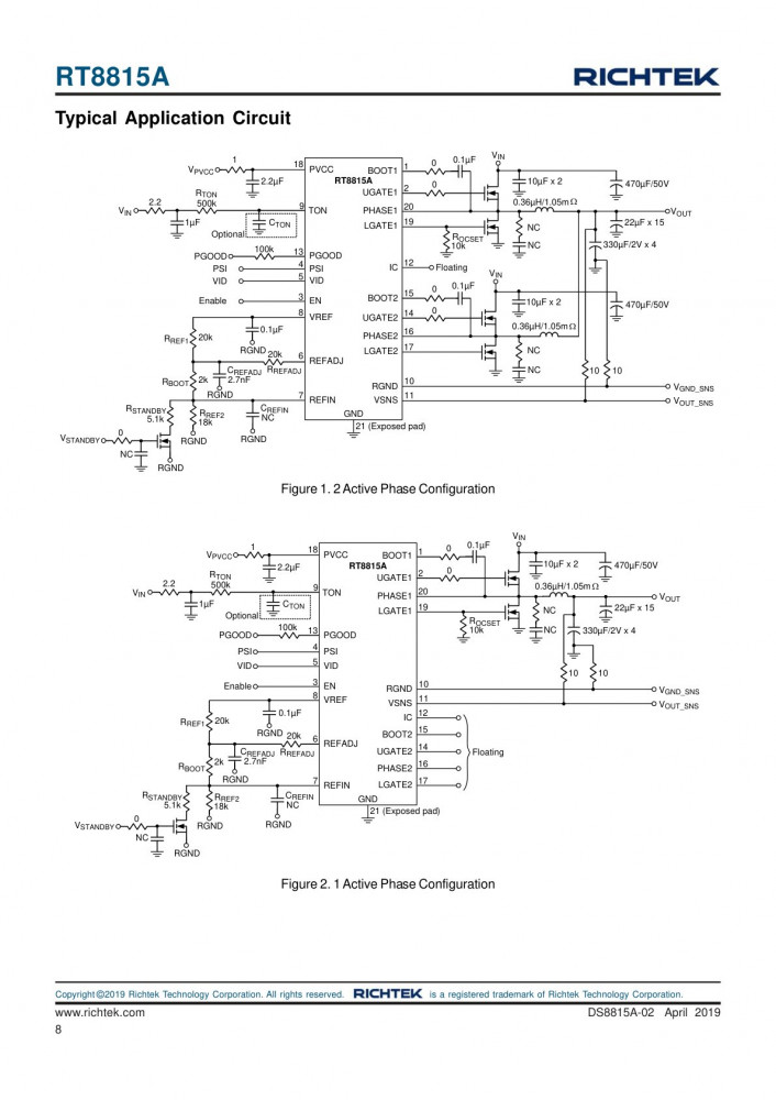 RT8815A datasheet page 8