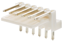 Mini-Latch / KK Wire-to-Board Header, Right-Angle, with Friction Ramp, 13 Circuits, Tin (Sn) Plating, Natural