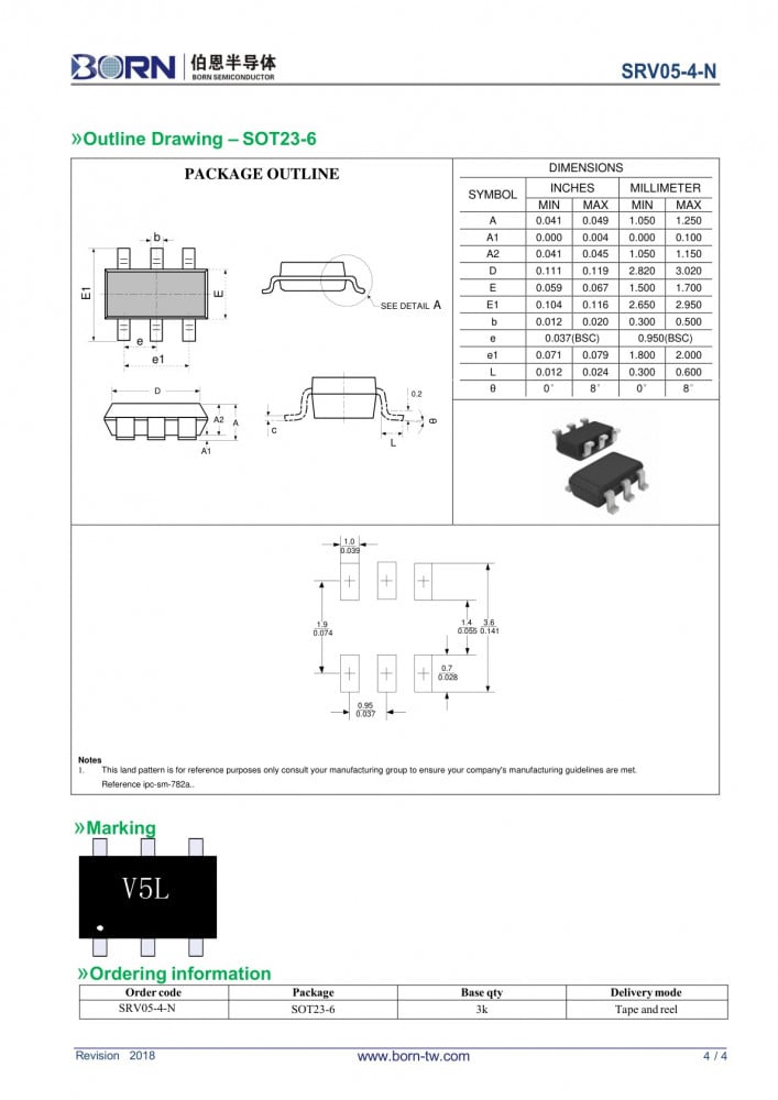 SRV05-4-N datasheet page 4