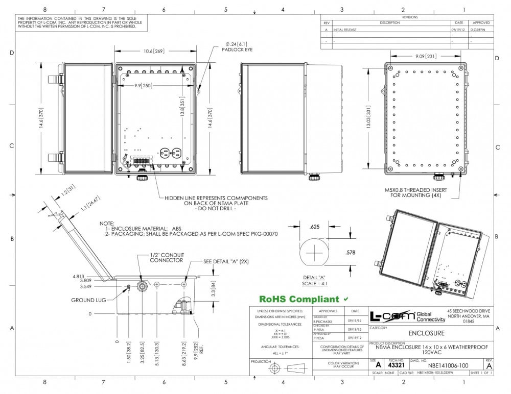 NBE141006-100 technical document preview