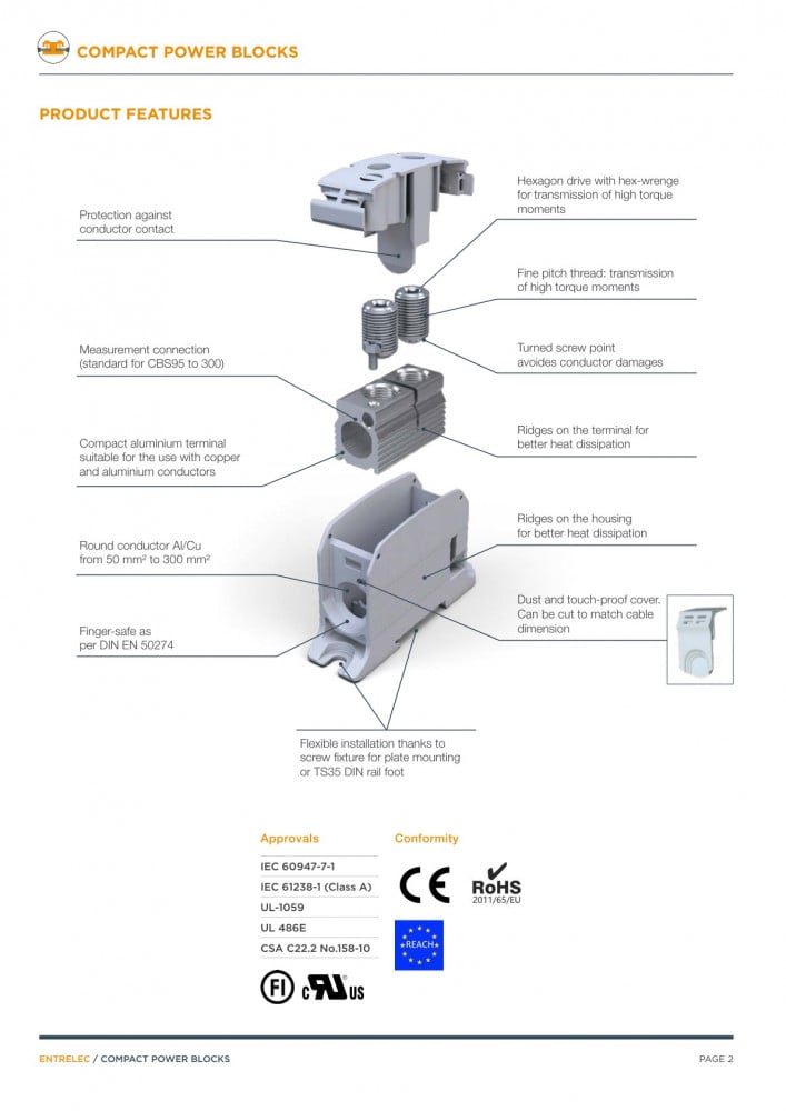 TE Connectivity compact power blocks brochure page 2