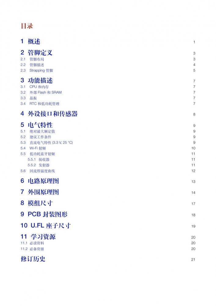 ESP32-WROVER technical document page 3