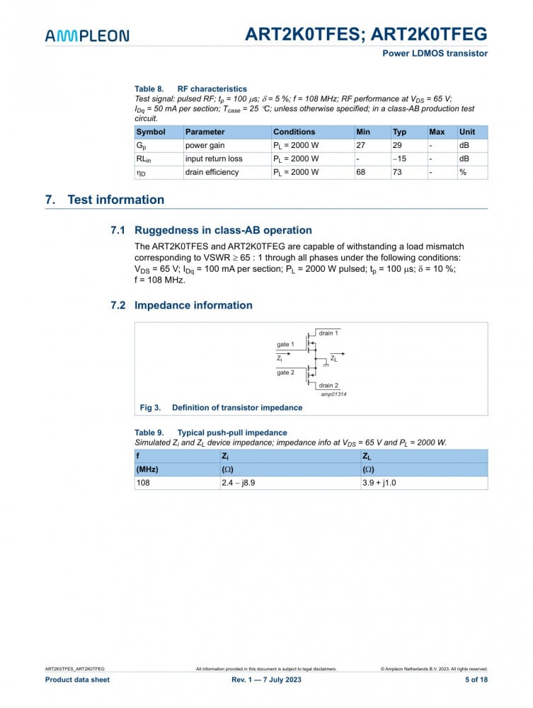 ART2K0TFESJ datasheet page 5