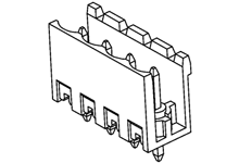 5.08mm Pitch Eurostyle Vertical PCB Header, Surface Mount Compatible, Gold (Au) Plated, 23 Circuits